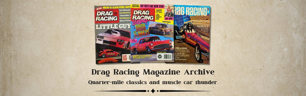 Vintage Drag Racing Magazine Collection