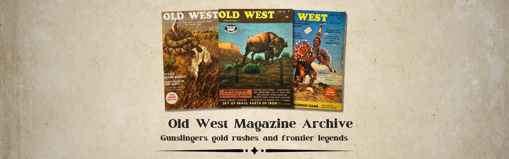 Vintage Old West Magazine Issues