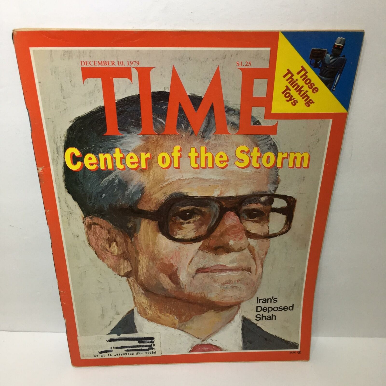 Time Magazine Dec 10 1979 Iran's Shah Vintage