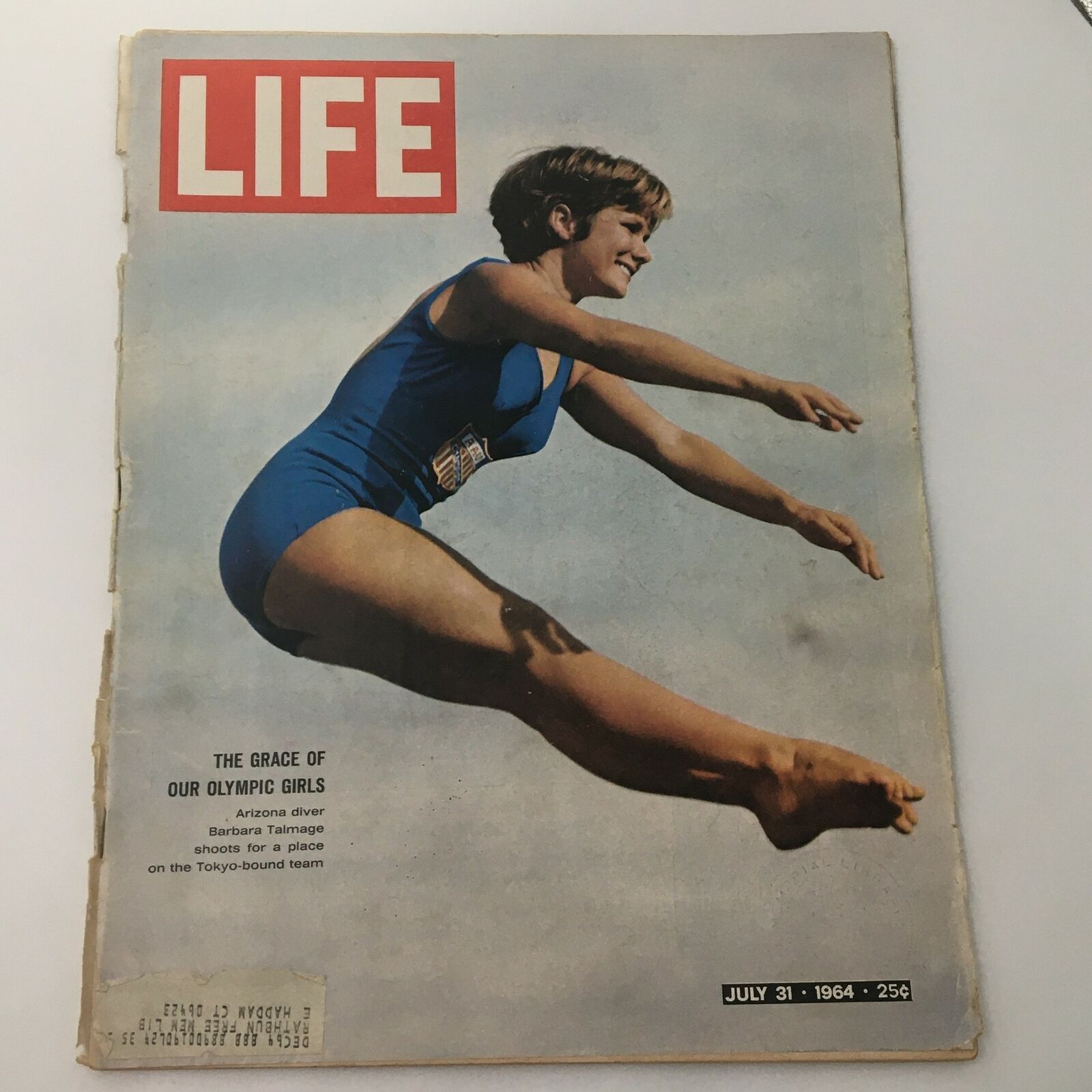 Life Magazine July 31 1964 Olympic Diver