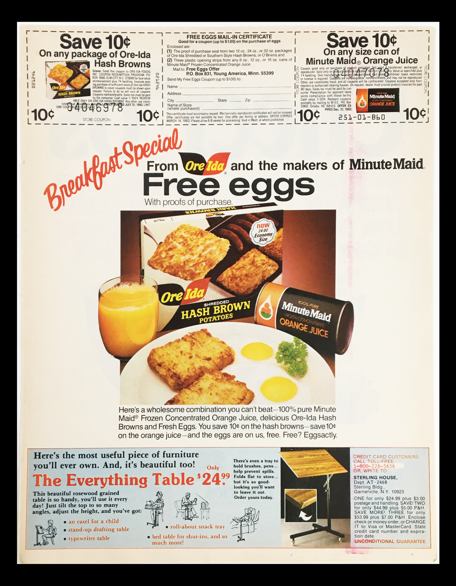 1982 Cheerios Advertisement OriginalMagazines.com