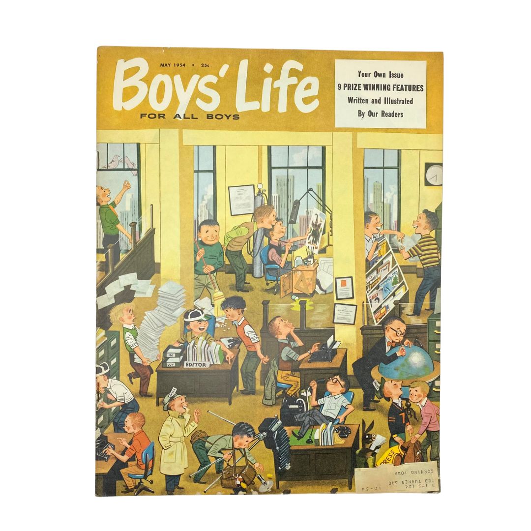 Vintage Boys' Life Magazine May 1954