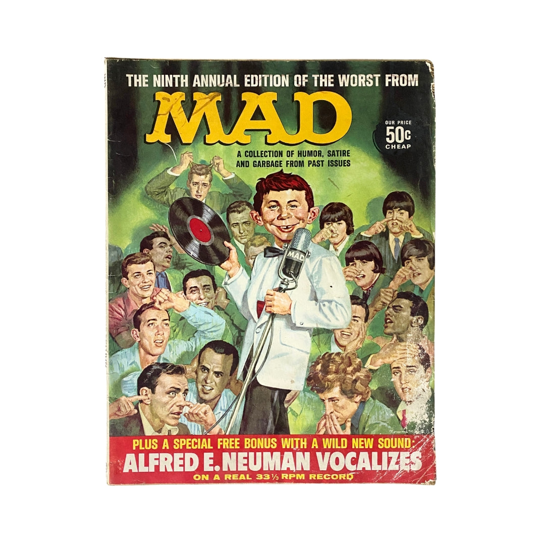 Mad Magazine 1966 Ninth Annual Edition of the Worst From 4.0 VG No Lab