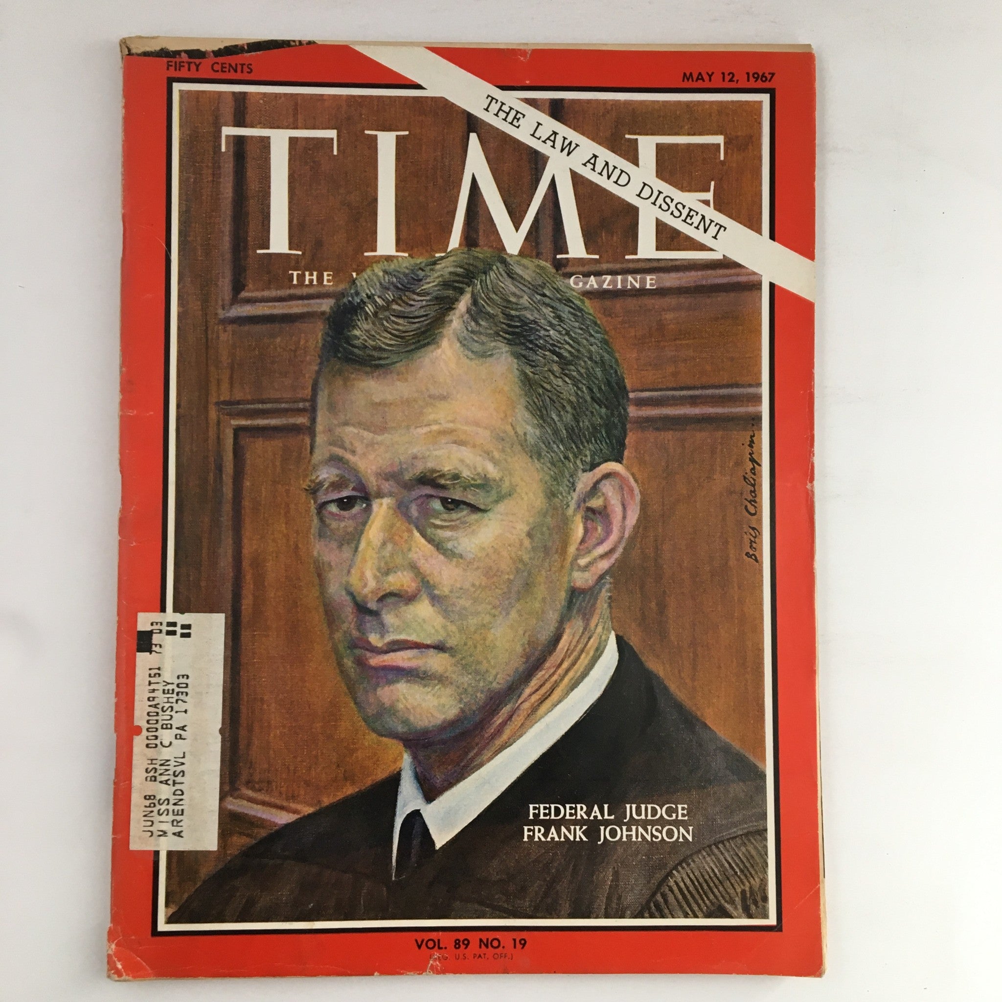 Time Magazine May 12 1967 Vintage Magazine