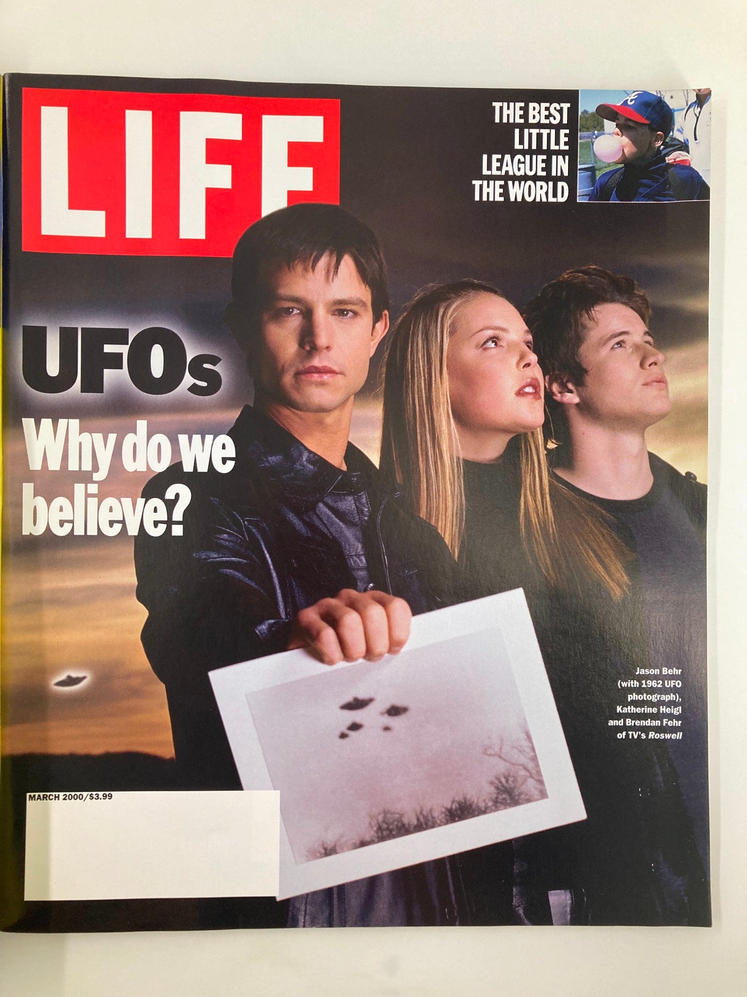 Life Magazine March 2000 Jason Behr, Katherine Heigl, Brendan Fehr No