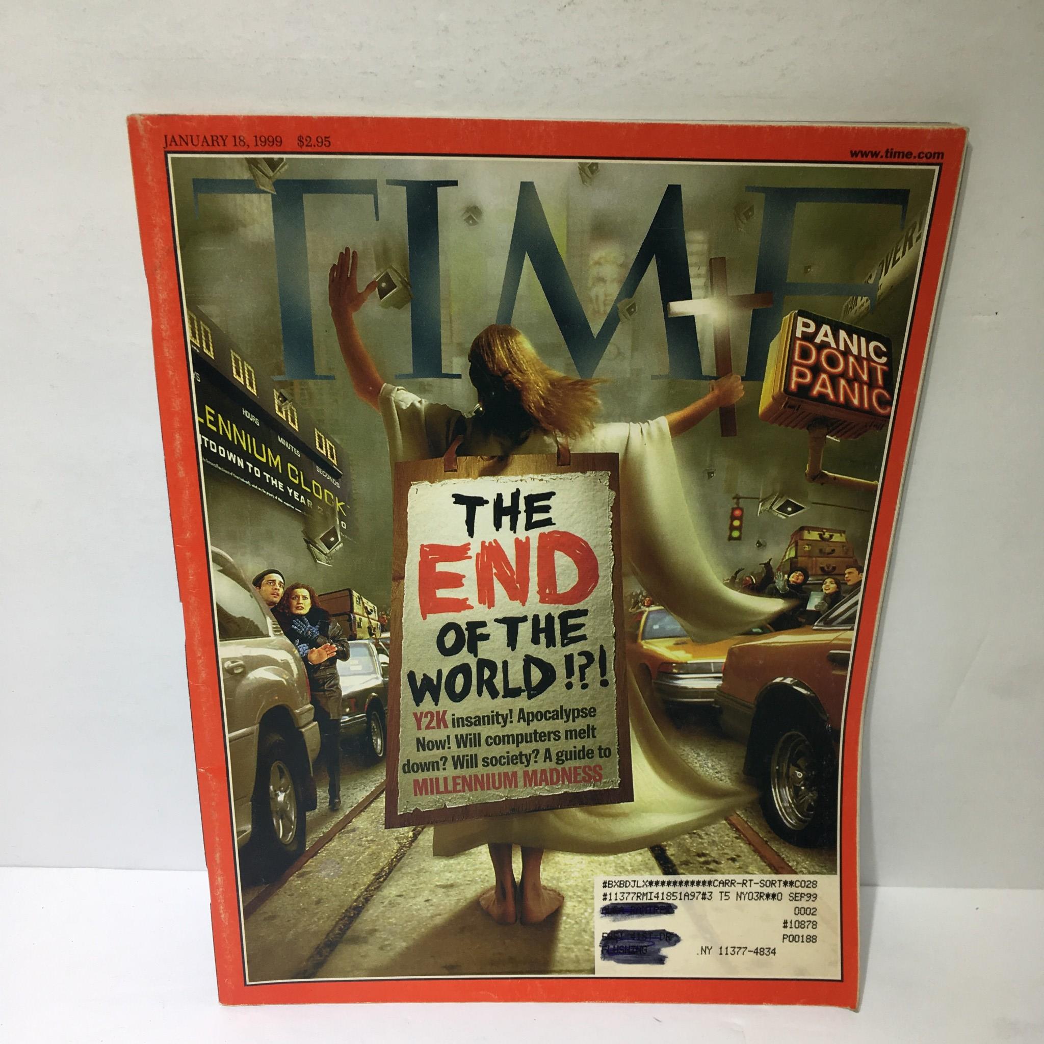 Time Magazine Jan 18 1999 The End Of The World