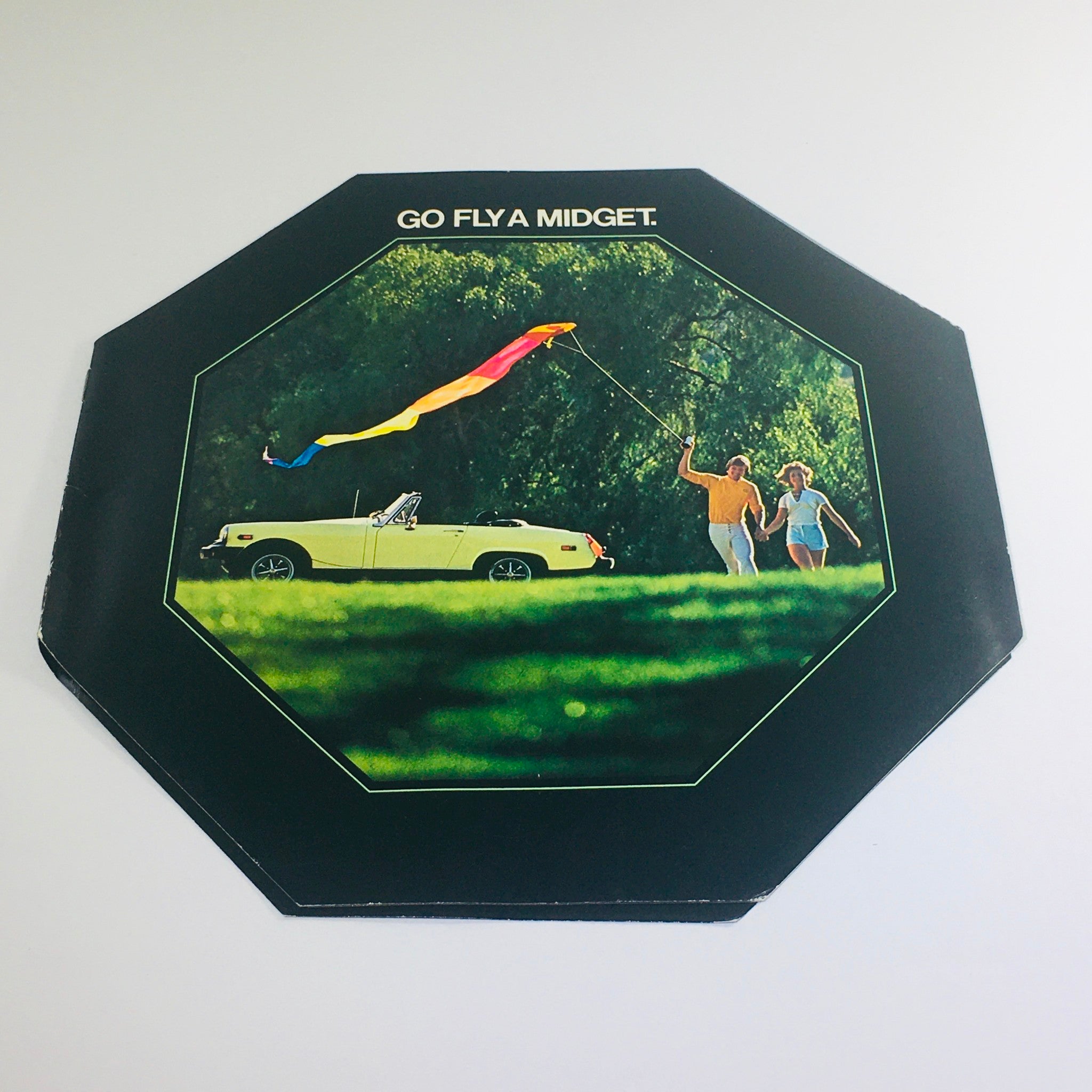 1977 MG Midget Octagon Go Fly A Midget Auto Car Sales Catalog Brochure