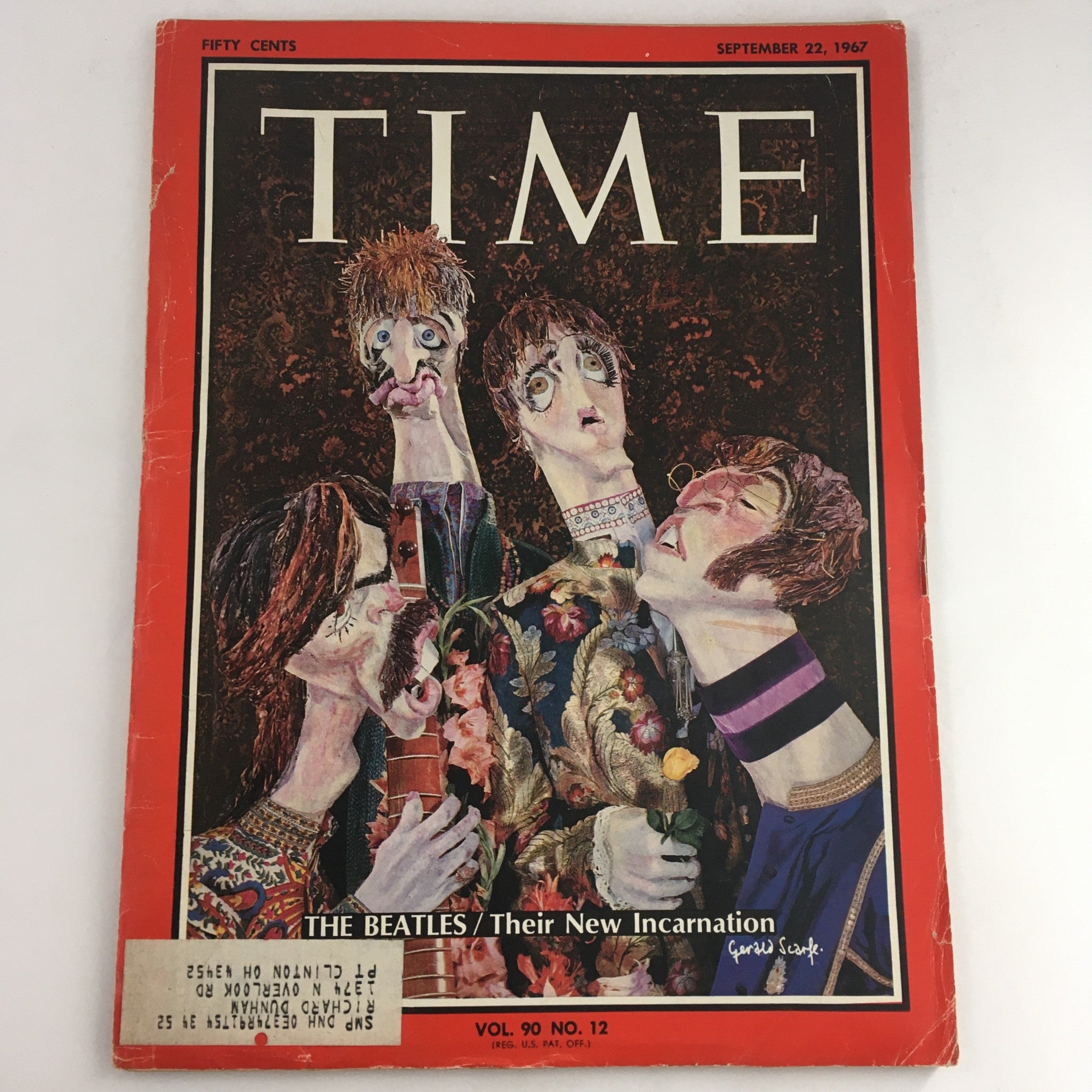 Time Magazine September 22 1967 The Beatles & Their New Incarnation Il