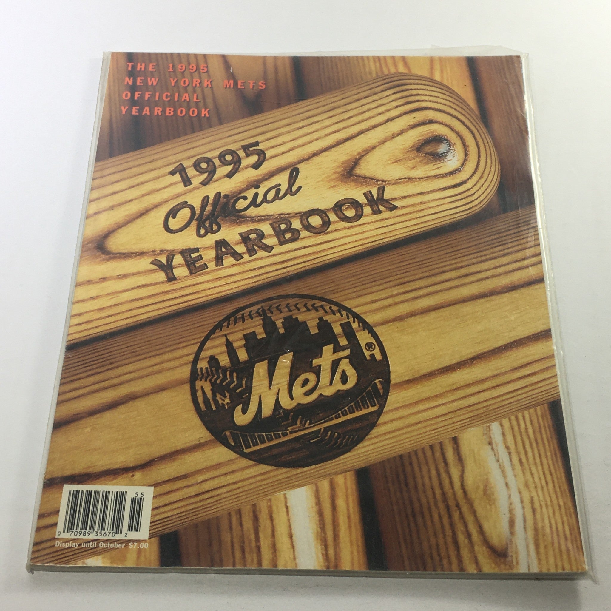 1995 Yearbook New York Mets Collectible