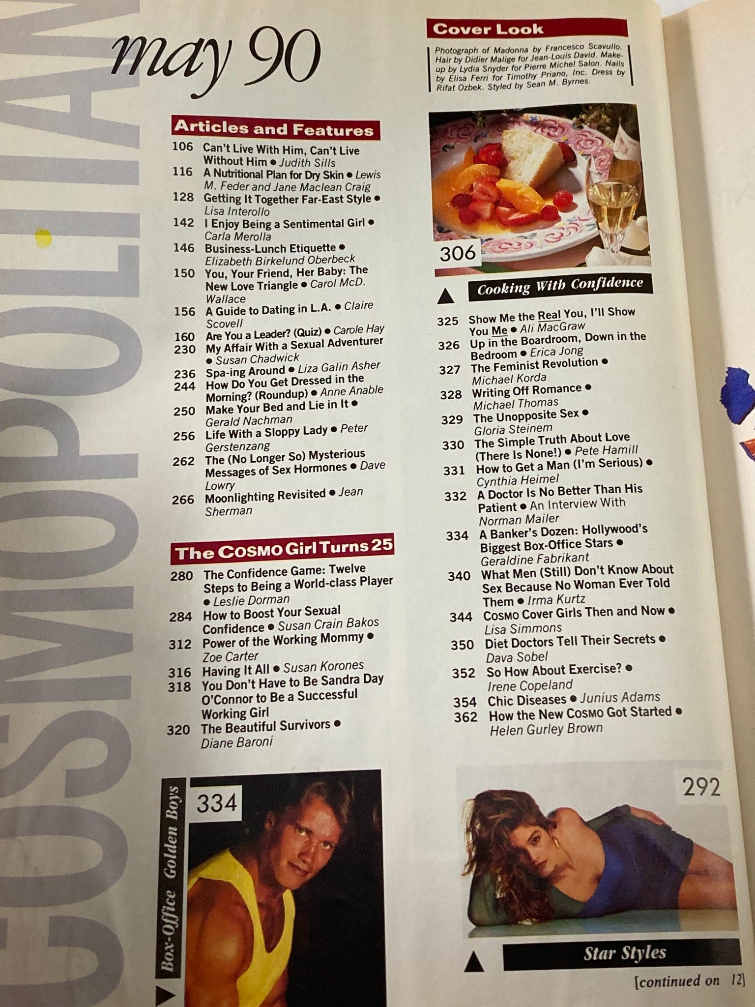 Cosmopolitan Magazine May 1990