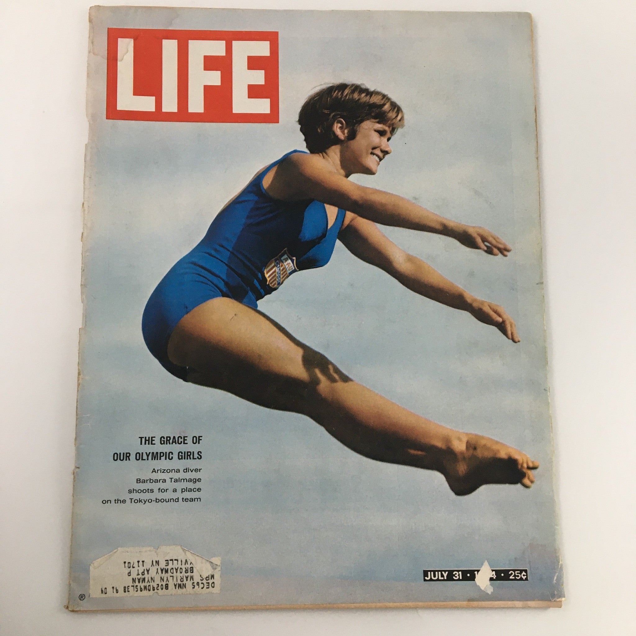 Life Magazine July 31, 1964 Barbara Talmage