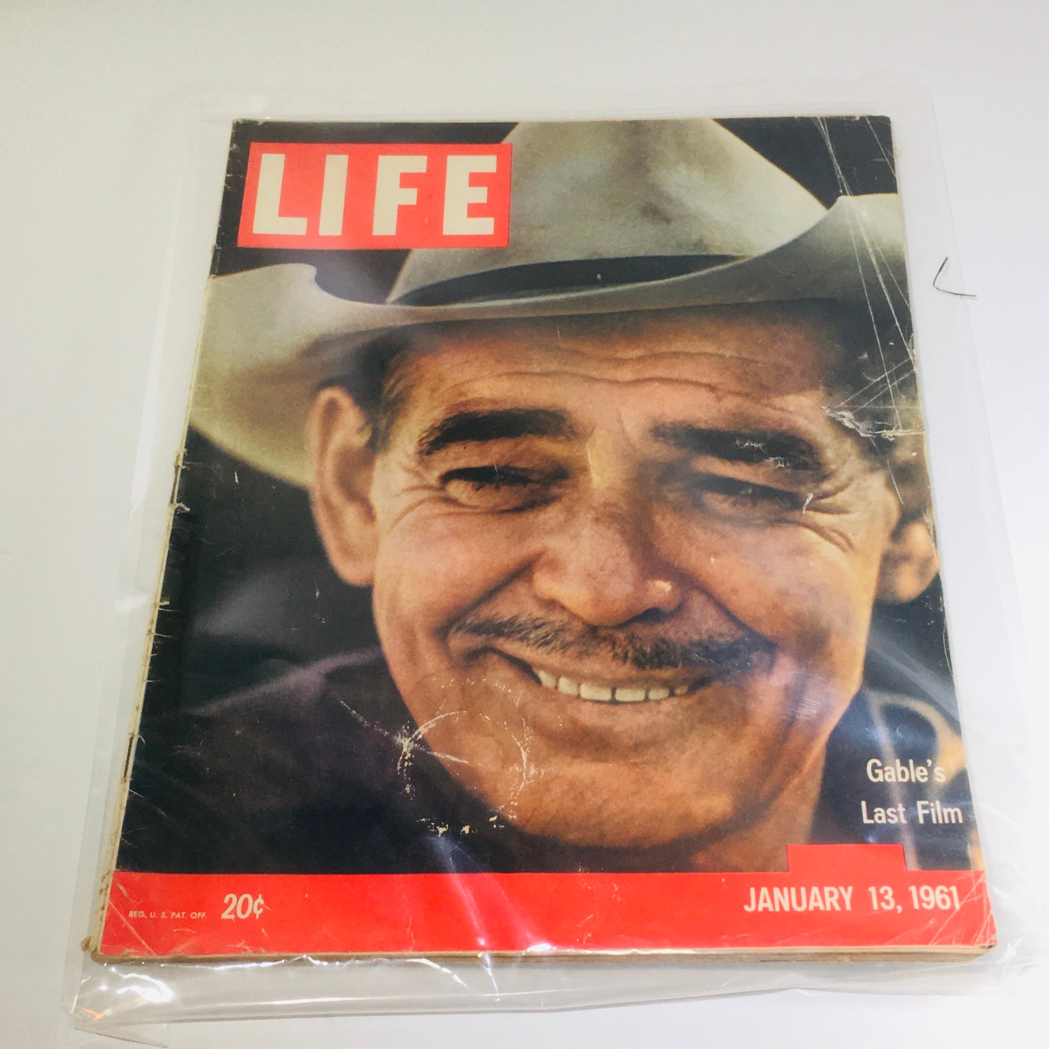 Life Magazine January 13 1961 Clark Gable