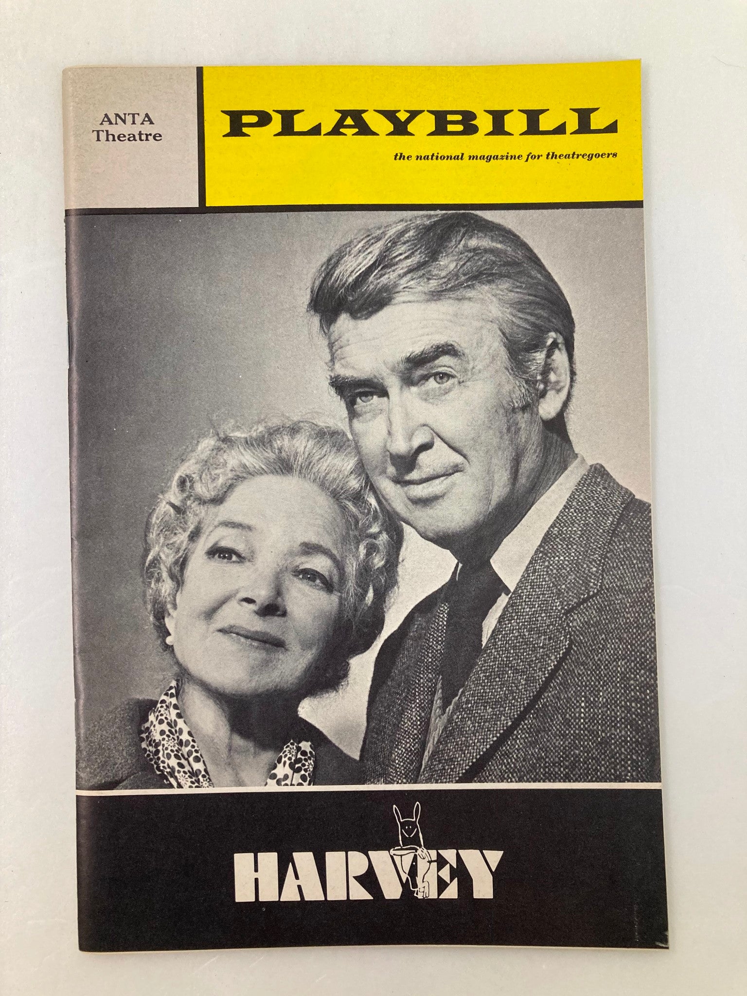 1970 Playbill Anta Theatre James Stewart and Helen Hayes in Harvey