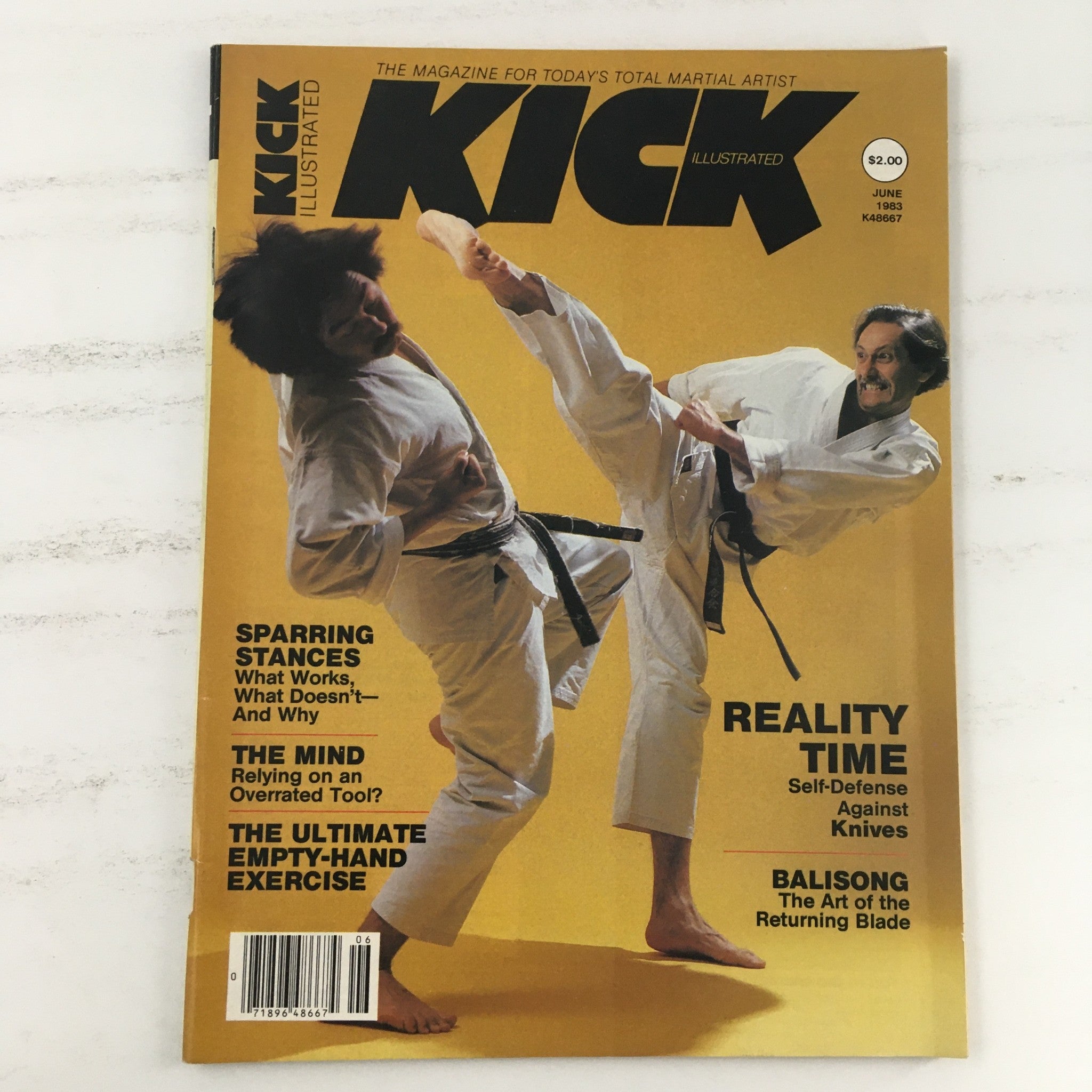 Kick Illustrated June 1983 Martial Arts