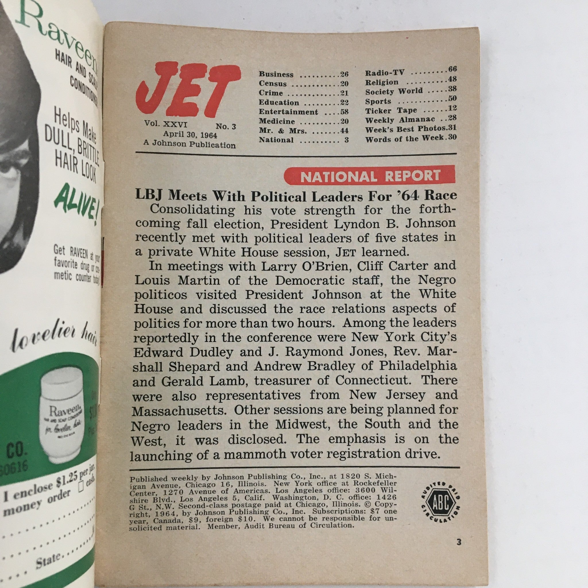 Jet Magazine April 30, 1964