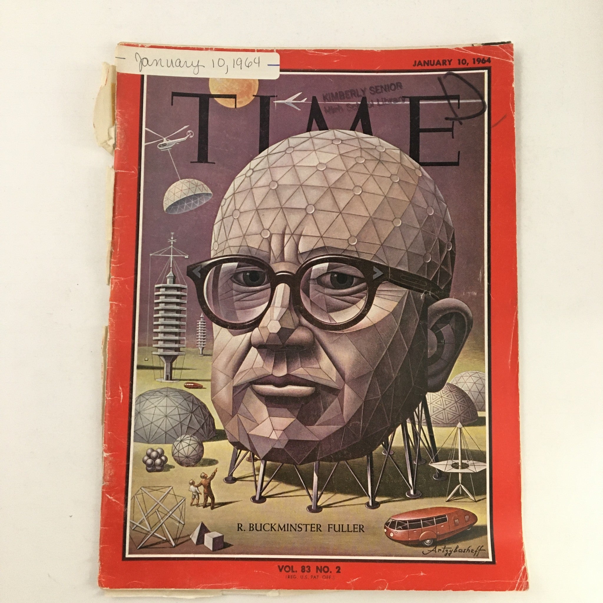 Time Magazine Jan 1964 - Buckminster Fuller