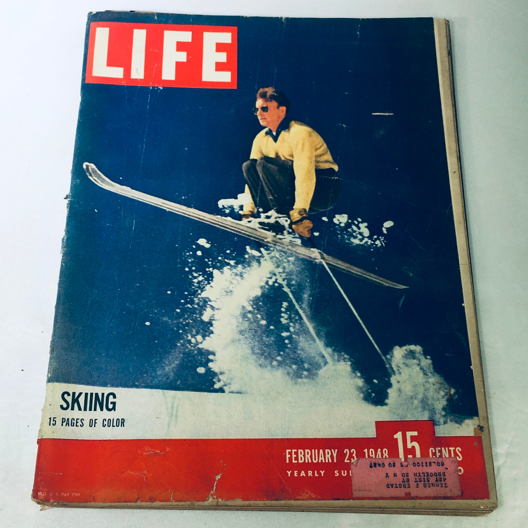 Life Magazine February 23 1948 Skiing