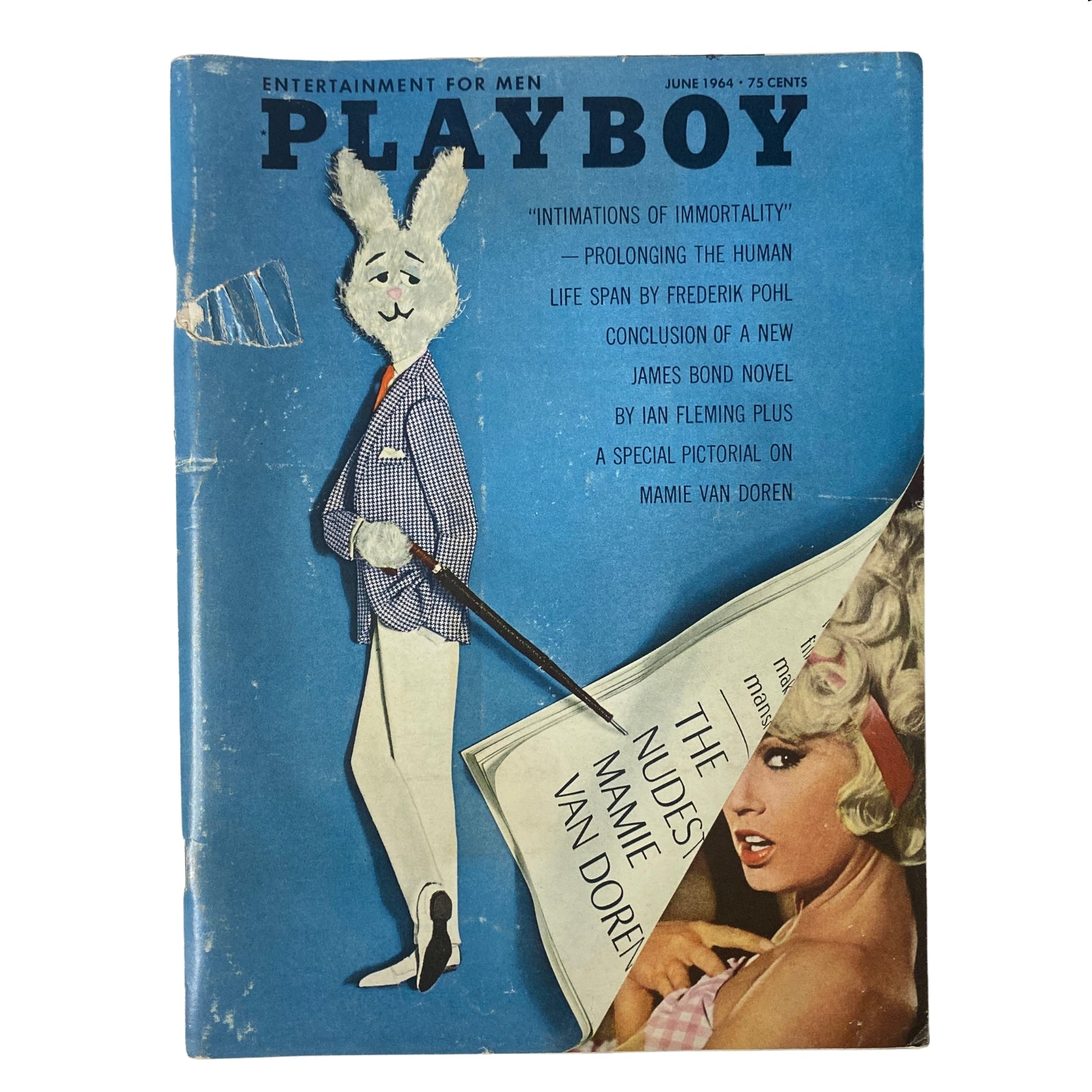 Playboy June 1964 Lori Winston Vintage Magazine