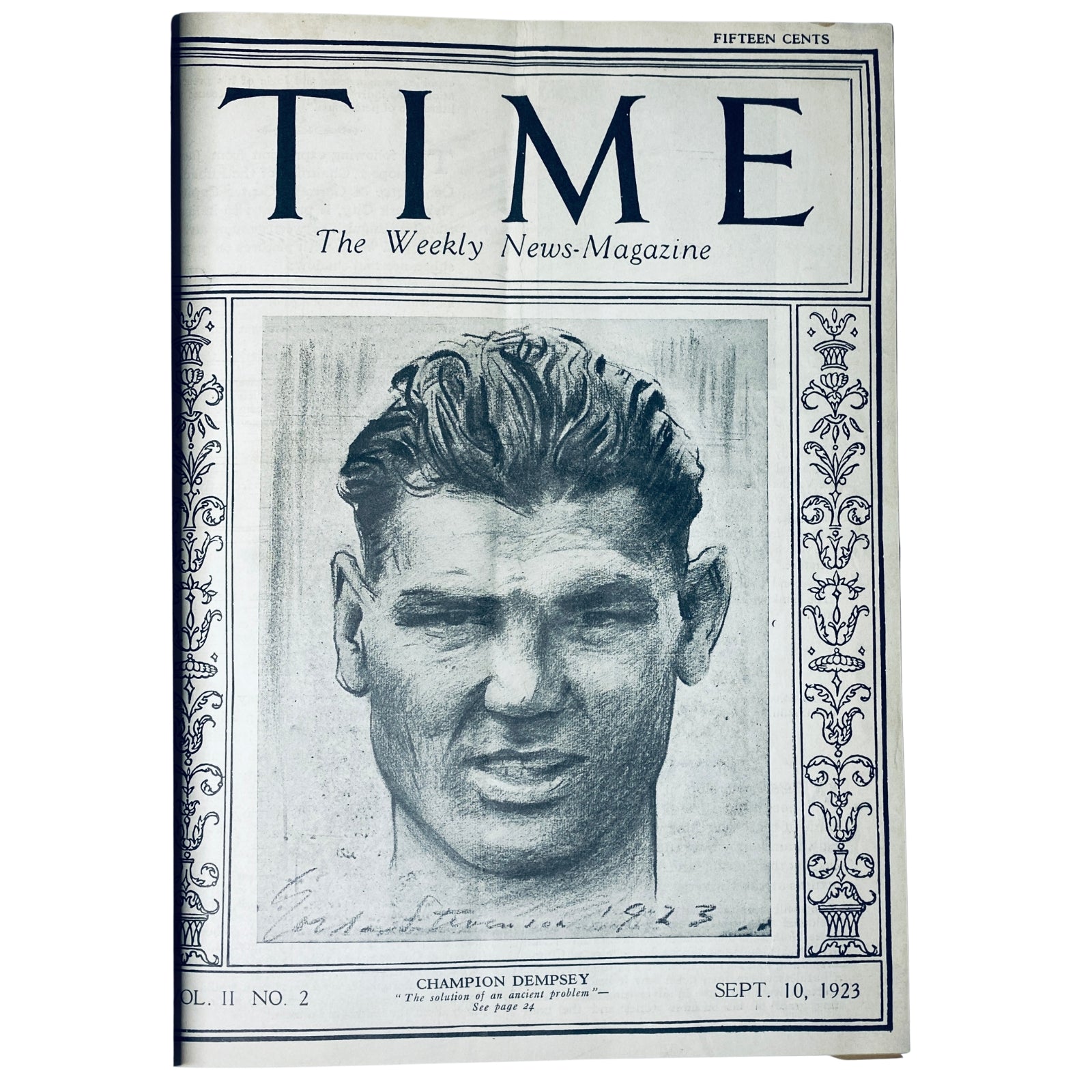 Time Magazine Sep-Dec 1923 Vintage Collectible