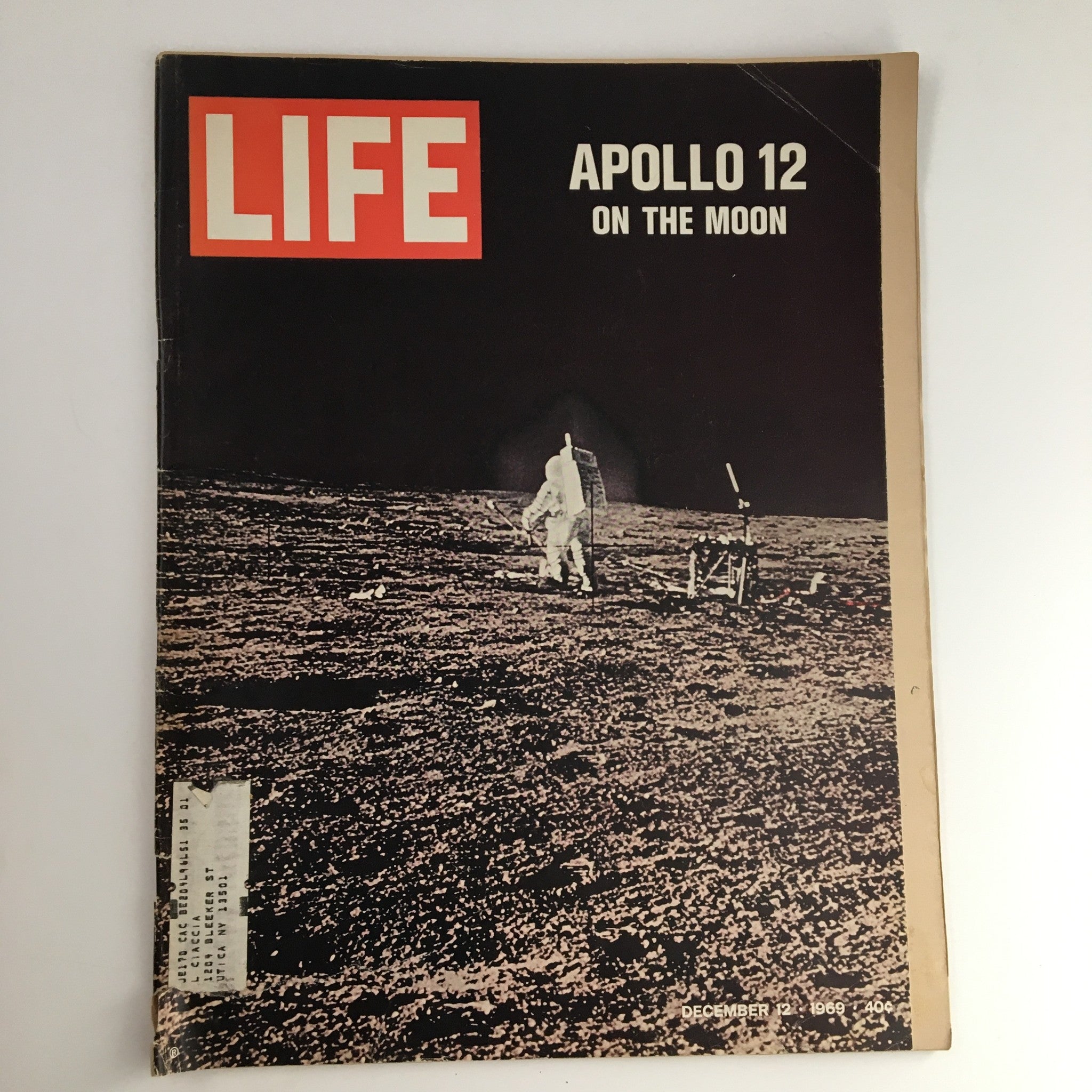 Life Magazine December 12 1969 Apollo 12 On The Moon Photographed