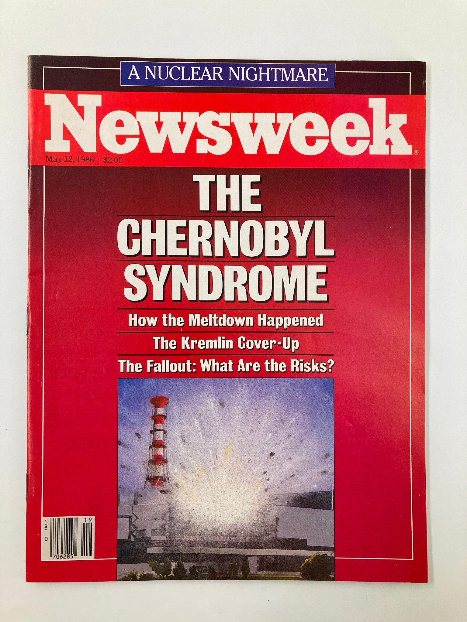 Newsweek May 12 1986 Chernobyl Nuclear Magazine