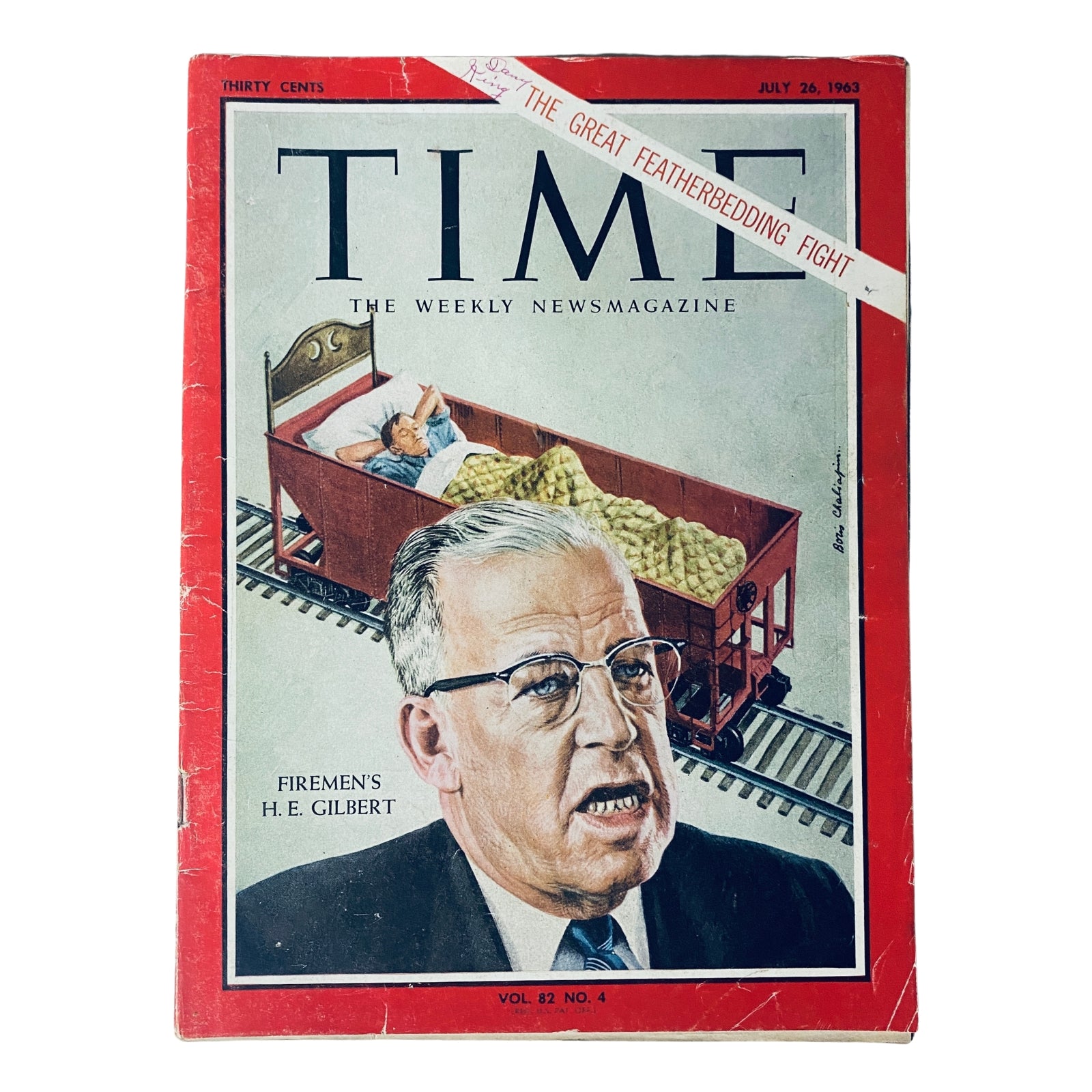 Time Magazine July 26, 1963 H. Edward Gilbert
