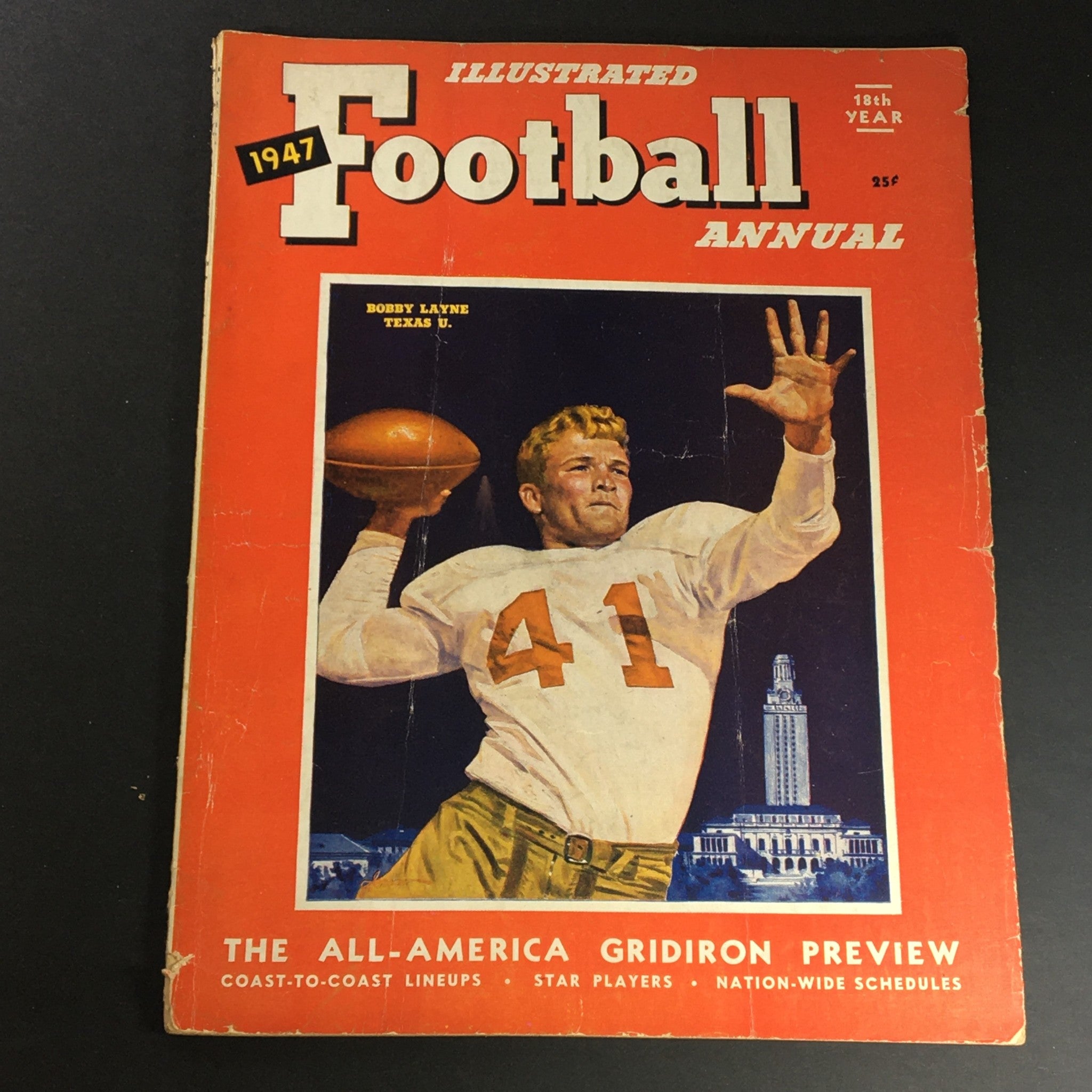 1947 VTG Football Annual Magazine