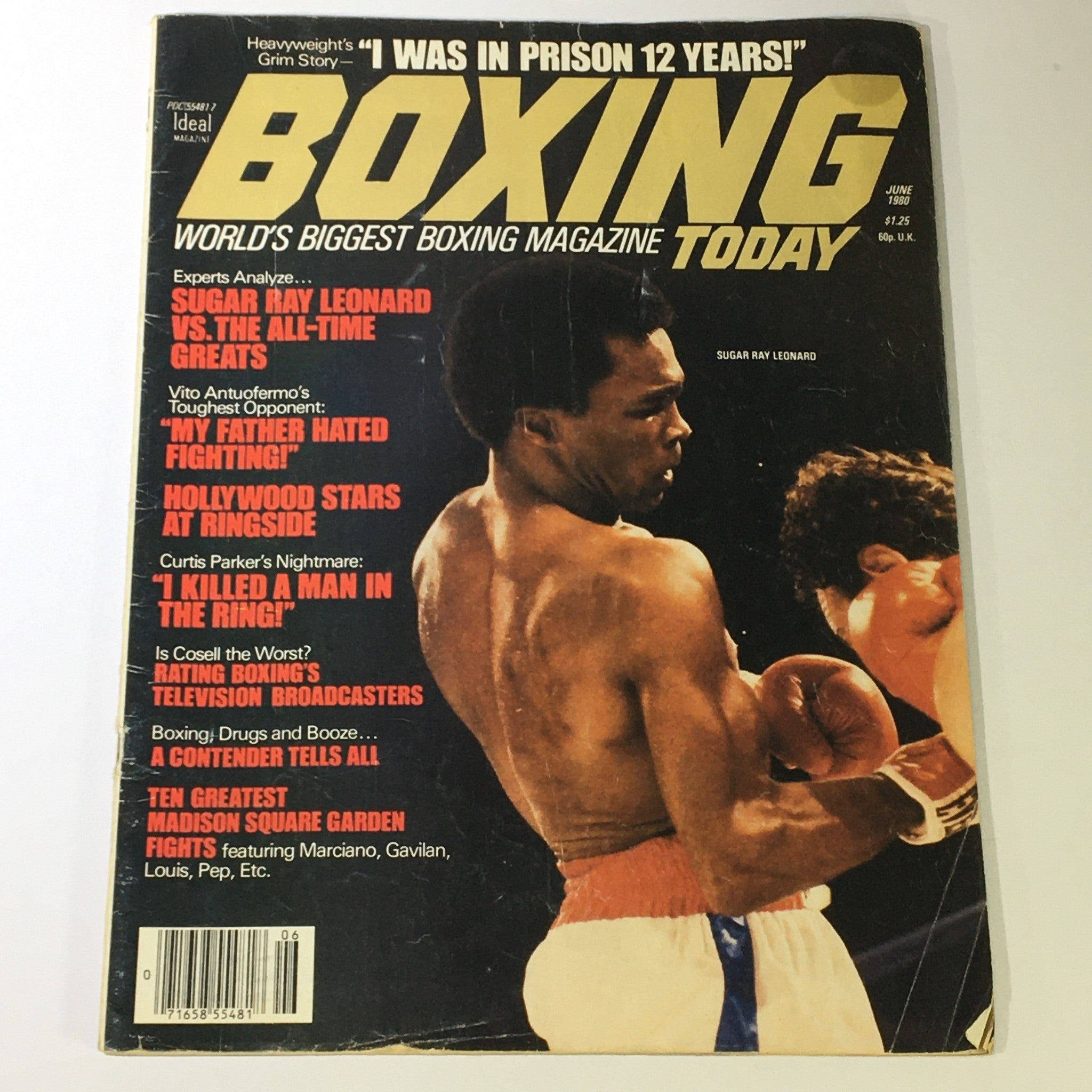 Boxing Today June 1980 Sugar Ray Leonard