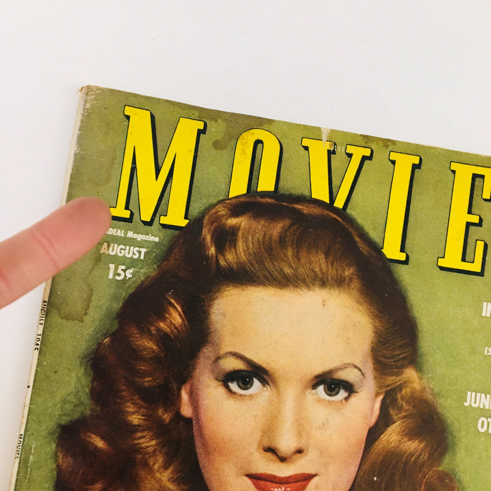 Movies Magazine August 1945 Maureen O'Hara
