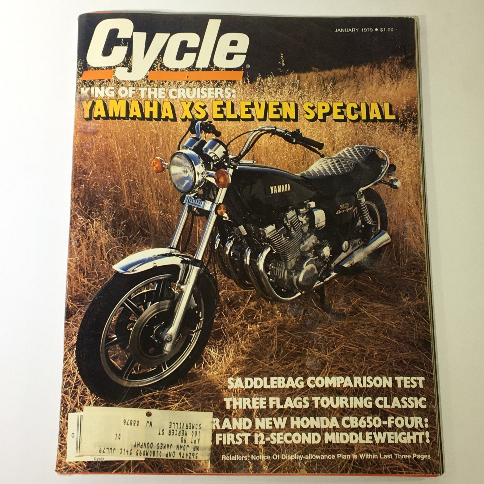 VTG Cycle Mag Jan 1979 - Yamaha & Honda