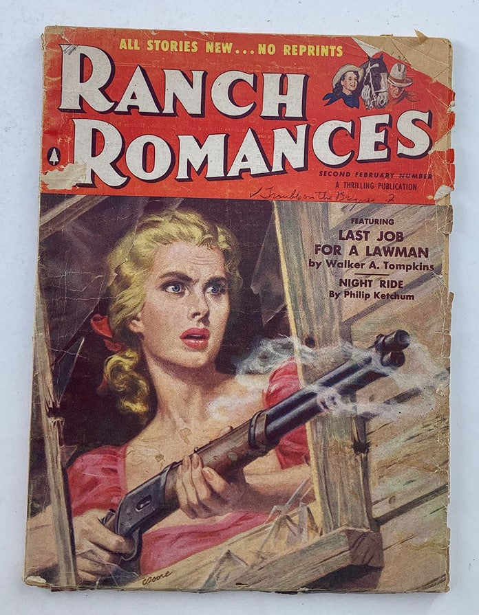 Ranch Romances February 8, 1957 Vintage Magazine